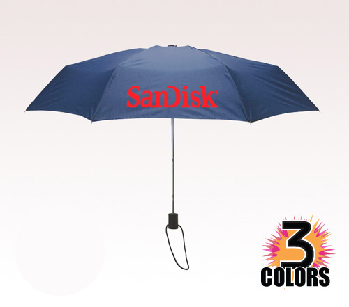 Custom Logo Mini 40 inch Auto Open Umbrella w/ 3 Colors