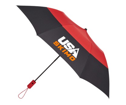 46 Inch Arc Custom Printed Color Top Folding Umbrellas - Custom Folding ...