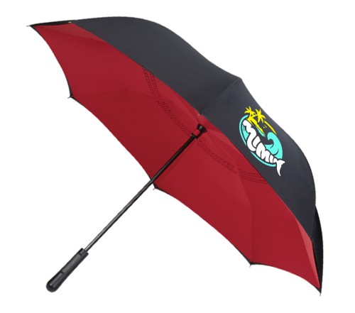 48 Inch Arc Custom Two-Tone Inversion Umbrellas