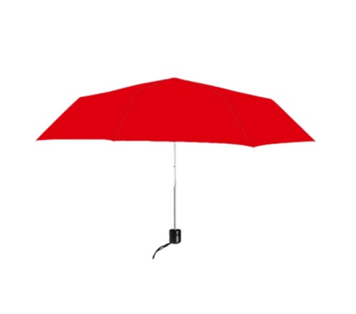 Personalized Red 41 inch Arc Econo Folding Umbrellas