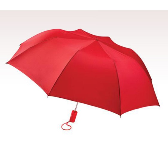 Personalized Red 44 inch Arc Barrister Auto - Open Folding Umbrellas