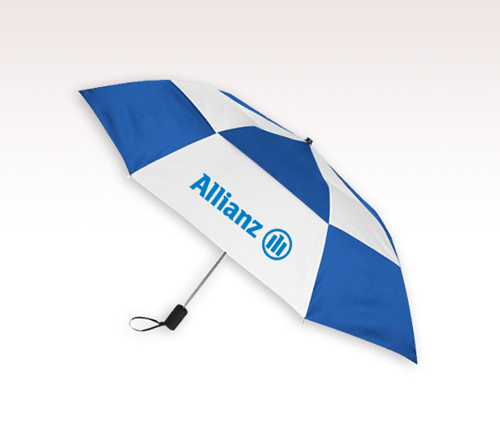 44 inch Vented Auto Open Customized Logo Umbrellas w/ 6 Colors