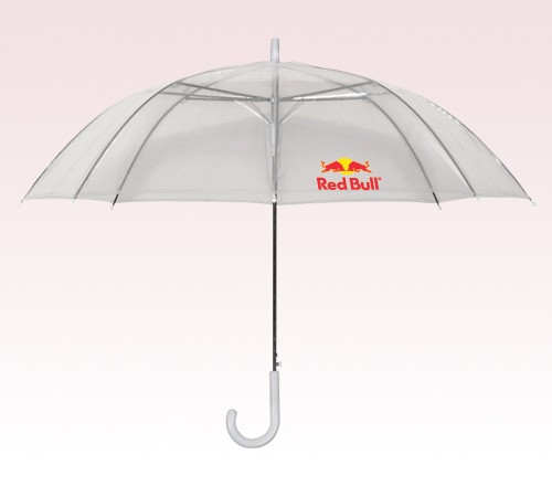 Personalized 46 inch Arc Clear Umbrella