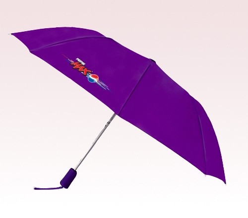 Customized 43 inch Wind Purple Umbrella