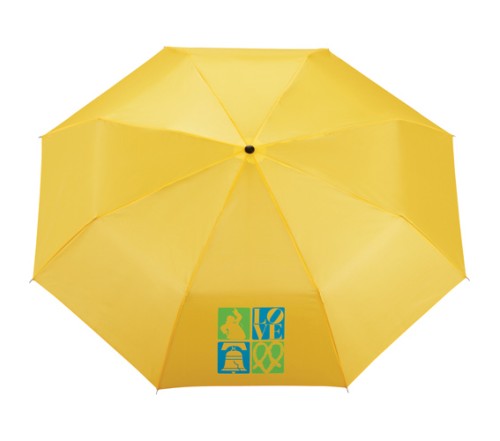 Customized 41 inch Arc Yellow Umbrella