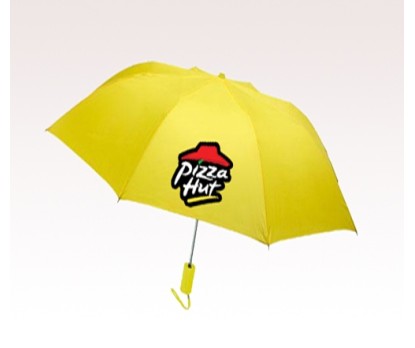 Customized 44 inch Auto-Open Yellow Umbrella - Personalized Yellow ...