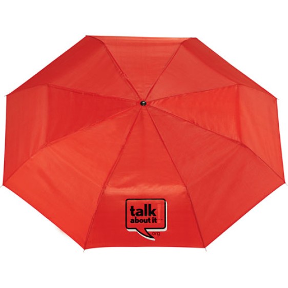 Customized 41 inch Arc Red Umbrella